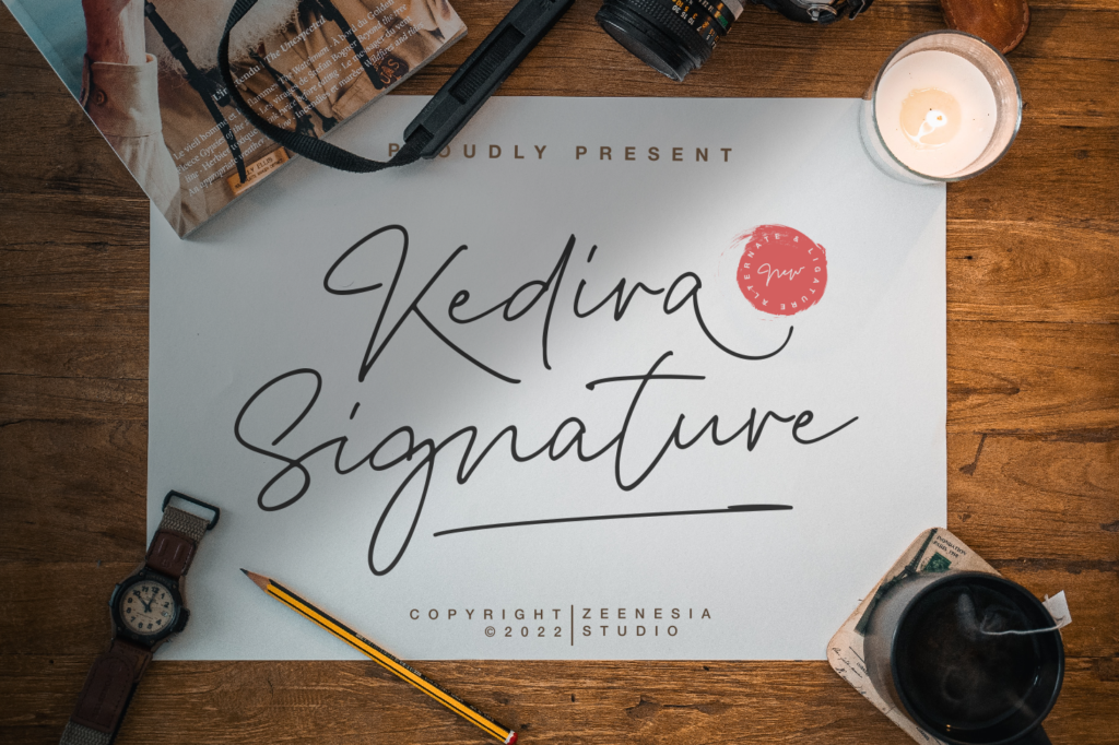 Kedira Signature - Zeenesia Studio